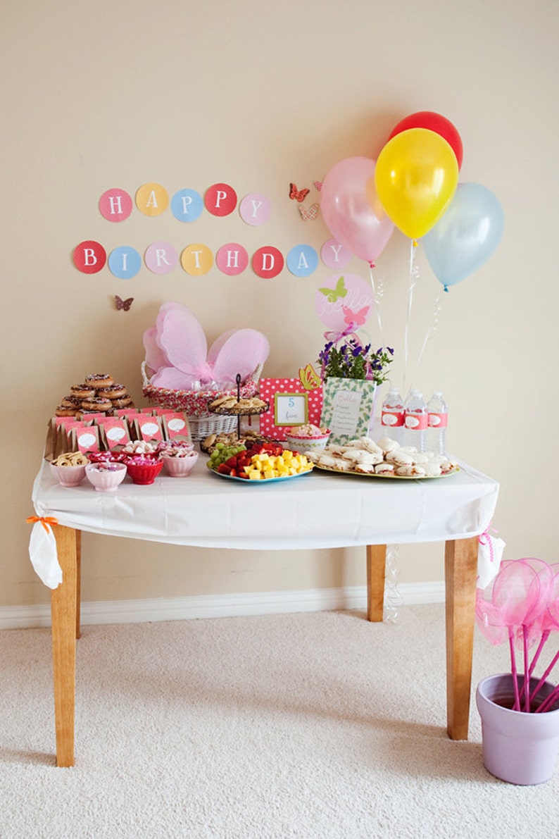 Bright Butterfly Party PRINTABLE (INSTANT DOWNLOAD) From Love the Day ...