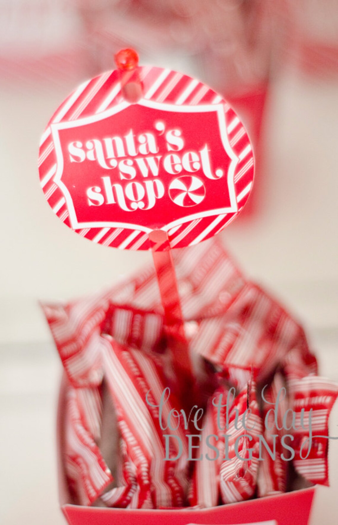 Christmas PRINTABLE Peppermint Party INSTANT DOWNLOAD - Etsy
