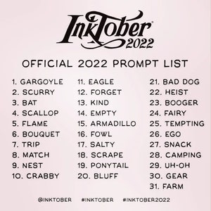 2022 Inktober Day 29 Original Art Piece Uhoh Fae Pad Whale - Etsy