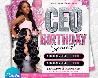 Ceo Birthday Sale Flyer,ceo Birthday Flyer,sag Birthday Flyer,ceo Bash ...