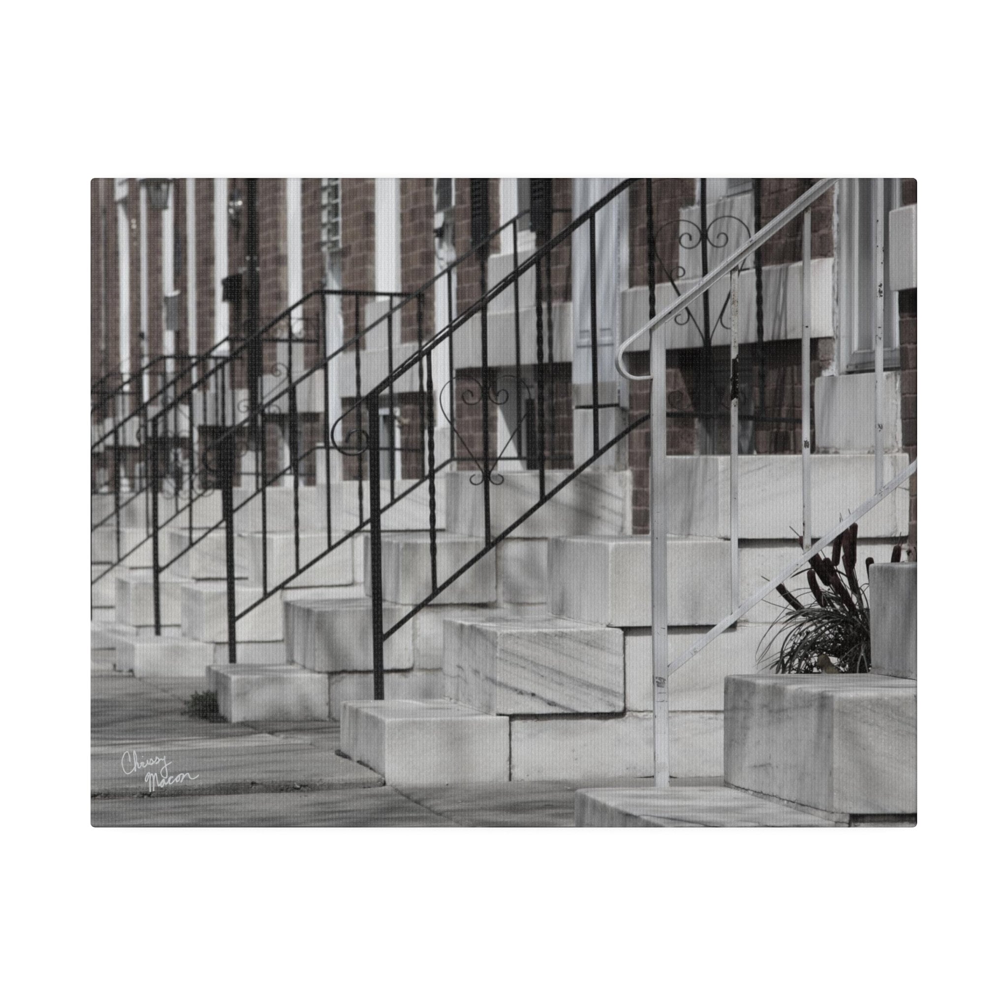 Baltimore Stoops Wall Art, Baltimore Front Steps Photo, Canton ...
