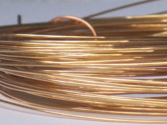 Gold Plated Jewelry Wire 22 Gauge qty 8 Ft 65-109 | Etsy