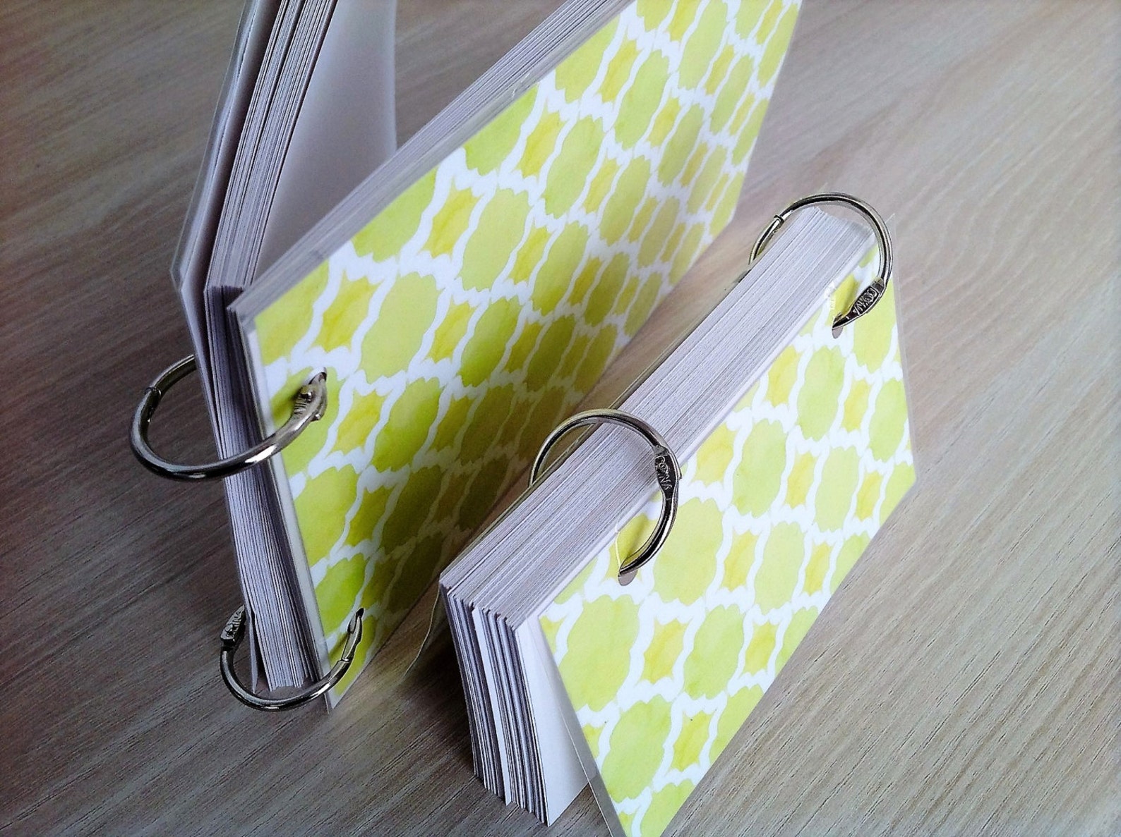 5 X 8 / 127 X 203mm Flexi Note Book / Watercolour / Morrocan Quatrefoil ...