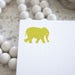 Personalized Note Cards Elephant Pastel Pink Set of 10 NC 19 - Etsy