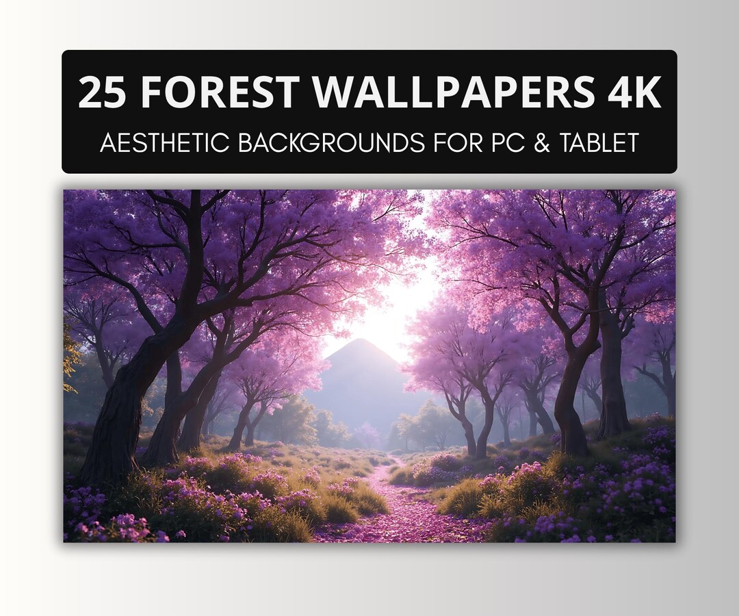25 Aesthetic Forest Desktop Wallpapers, 4K Resolution, Desktop ...