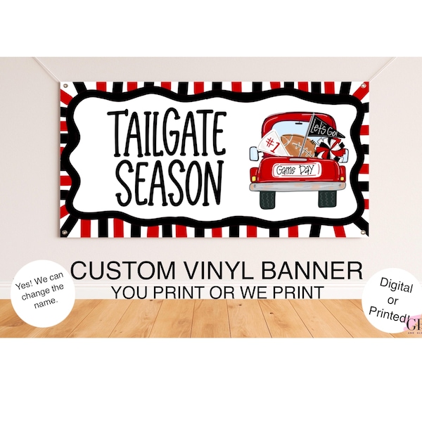Tailgate Banner - Etsy
