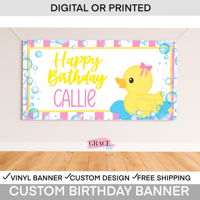Rubber Duck Banner - Etsy