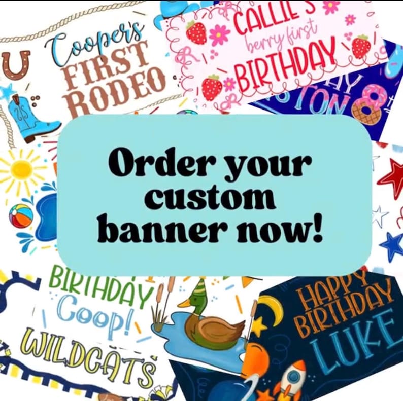Drippy Baseball Birthday Banner • Ice Cream Baseball Party Backdrop ...