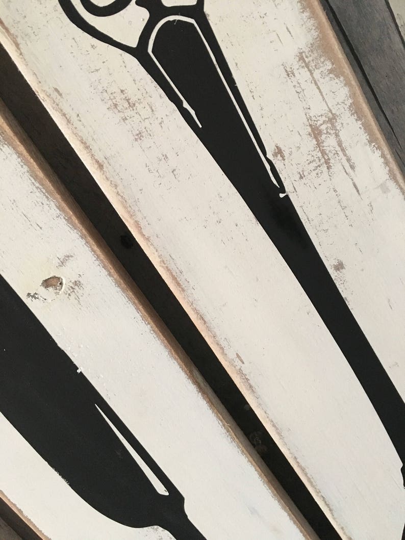 Farmhouse Kitchen Decor Silverware Sign Fork Knife Spoon | Etsy