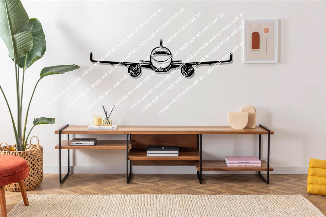 Airbus A321 Neo Front Aircraft Metal Wall Art , Airplane Decor, Gifts ...