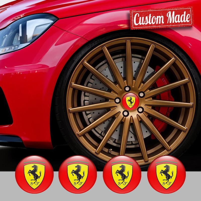 Ferrari Decals 3d - Etsy