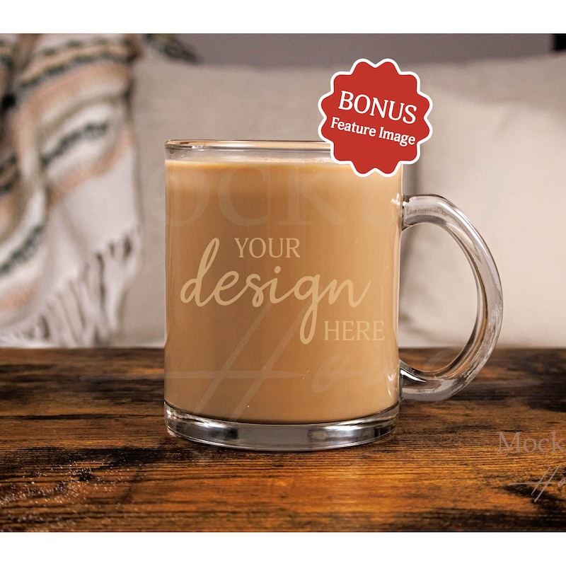Clear Glass Mug - Etsy
