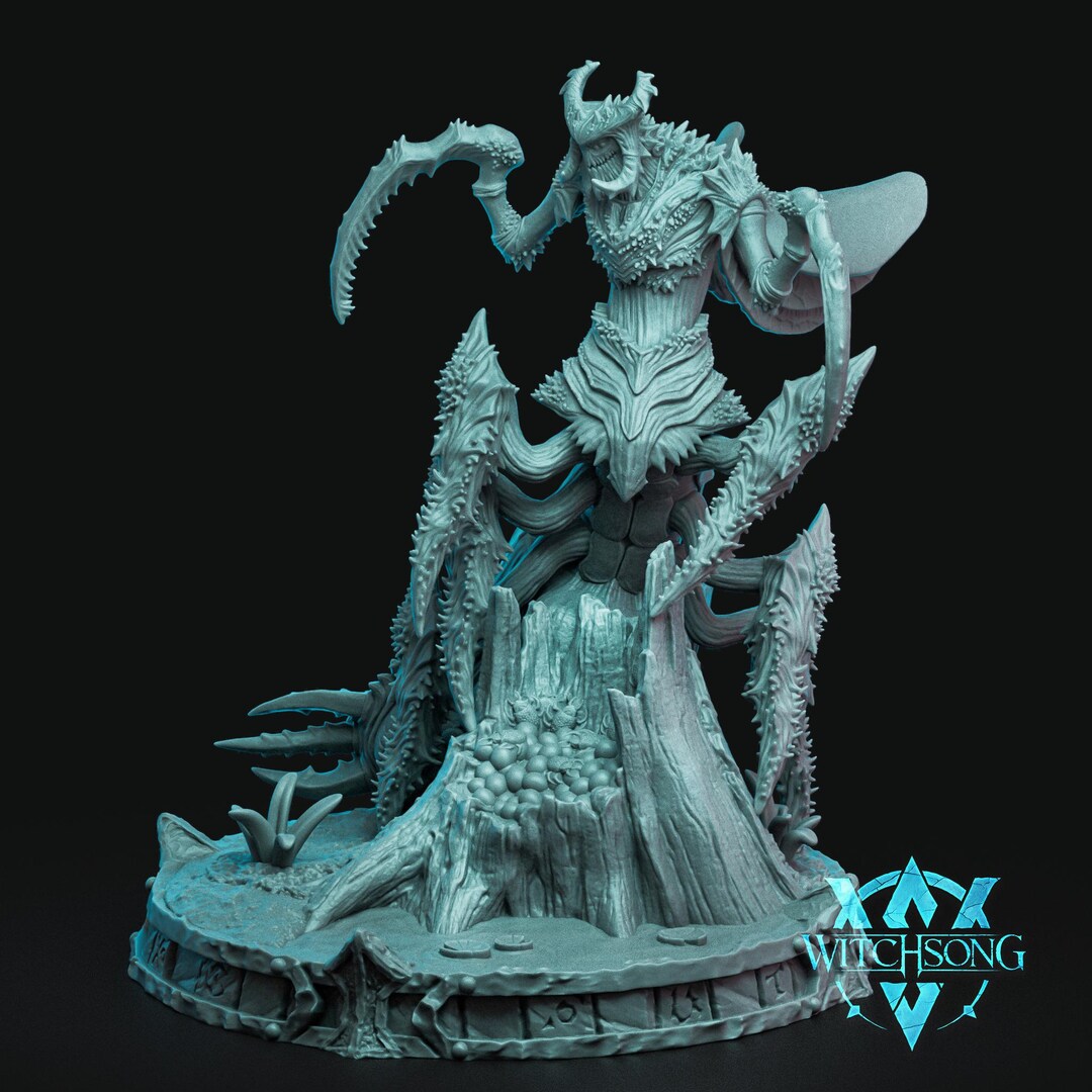 Swarm Matriarch | DND Miniature | High Detail Resin Model | Tabletop ...