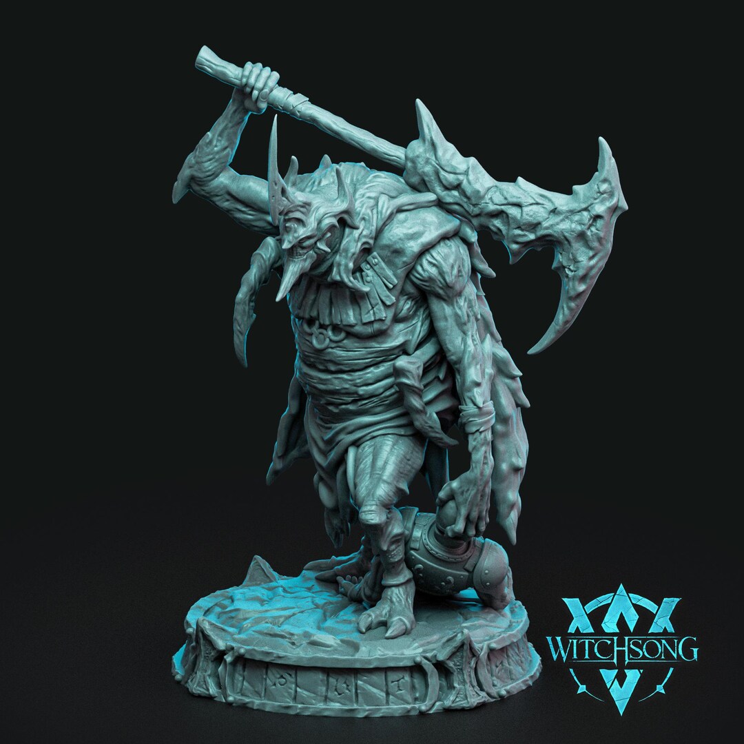 Cryptid Executioner | DND Miniature | High Detail Resin Model ...