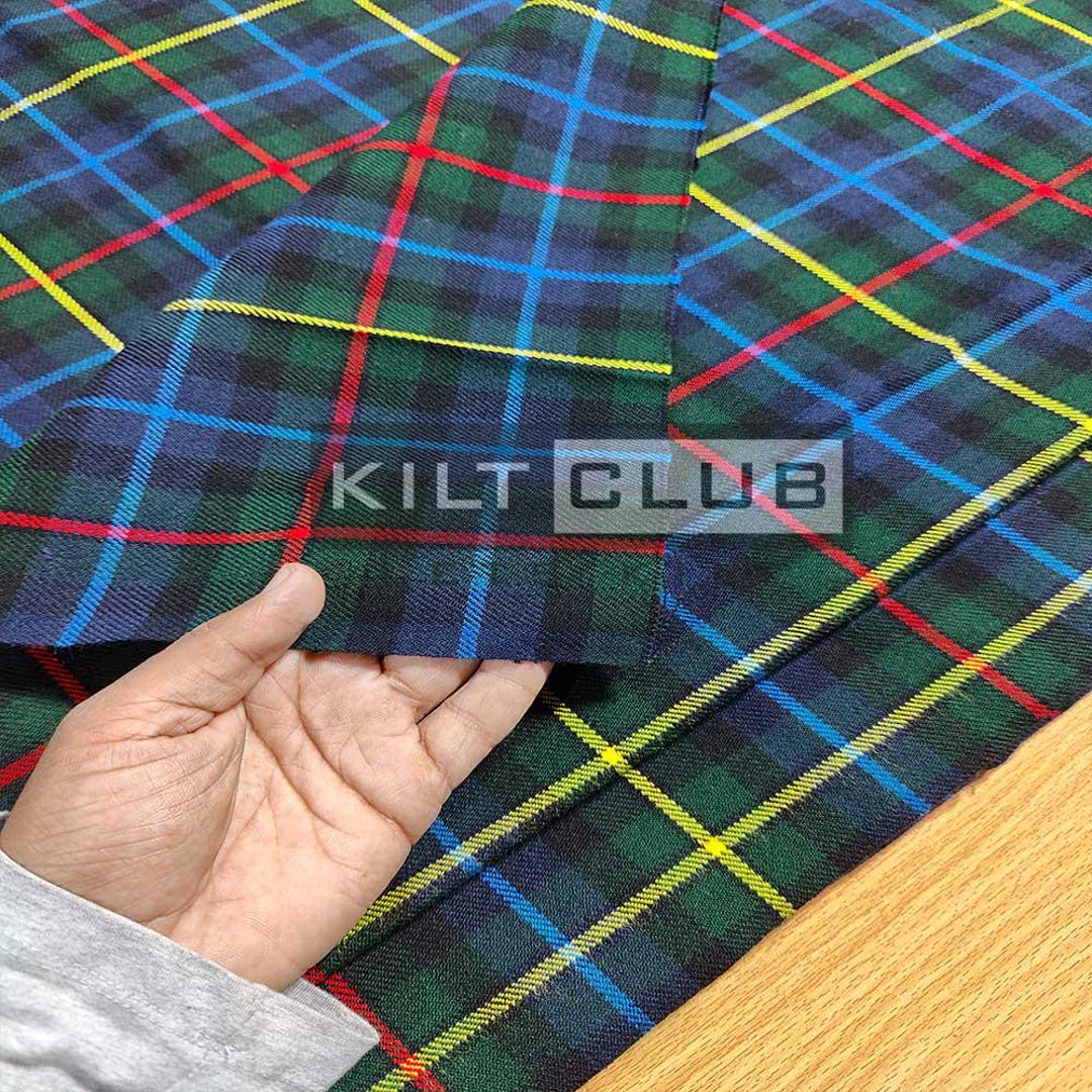 Smith Tartan Fabric - Homespun 100% Acrylic 16 Oz Tartan Fabric - 54 ...
