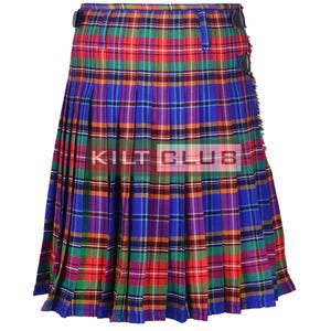 Scottish Tartan 8 Yard Kilt - Premium Handmade Highlander Kilt for Mens ...