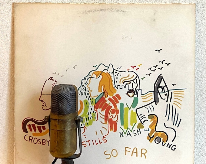 Crosby, Stills, Nash & Young (CSNY) "so Far" Vinyl Record 1970s Classic ...