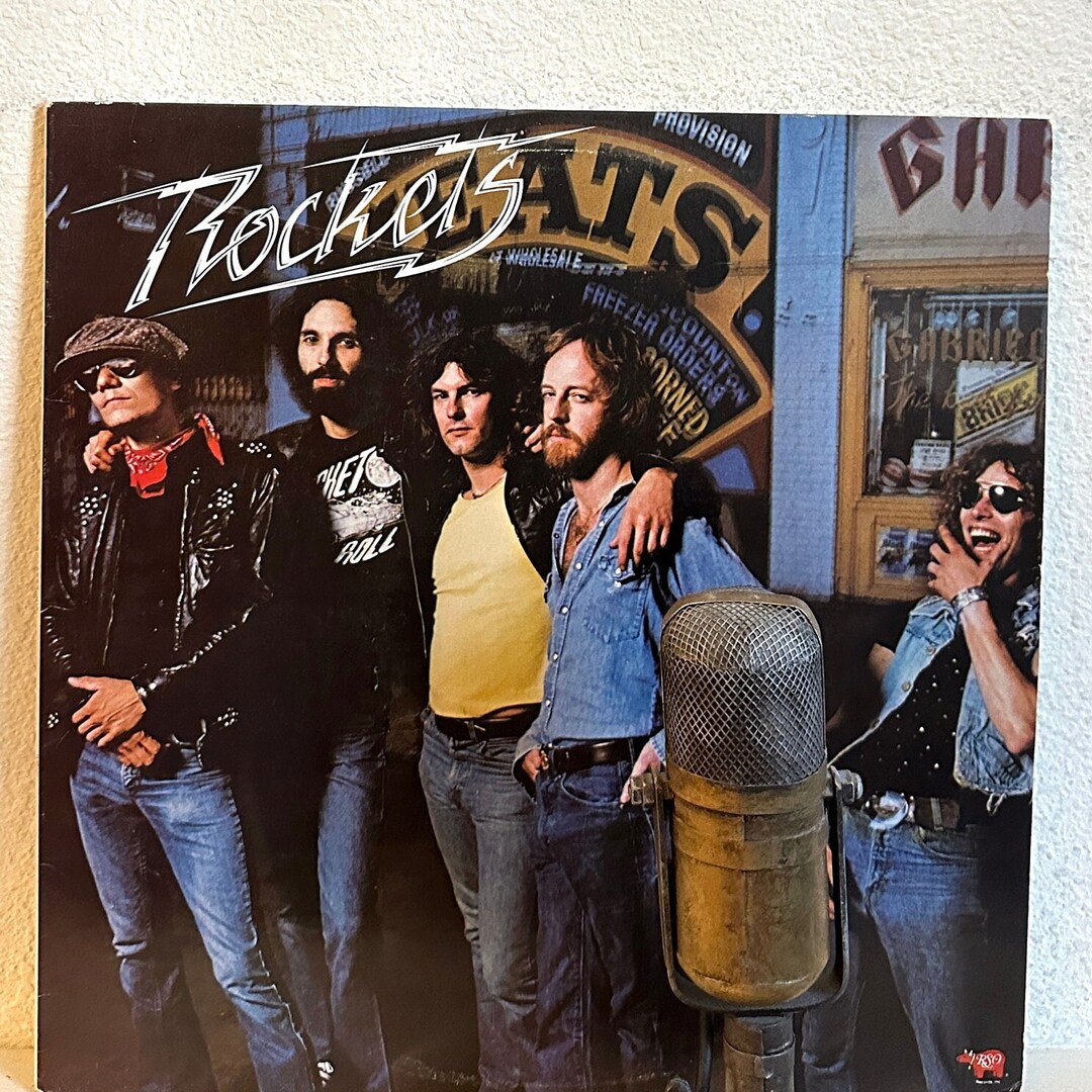 Classic Rock Vinyl Sale 70's Detroit Rock the Rockets "turn up the Radio" Vintage Record 1970's ...