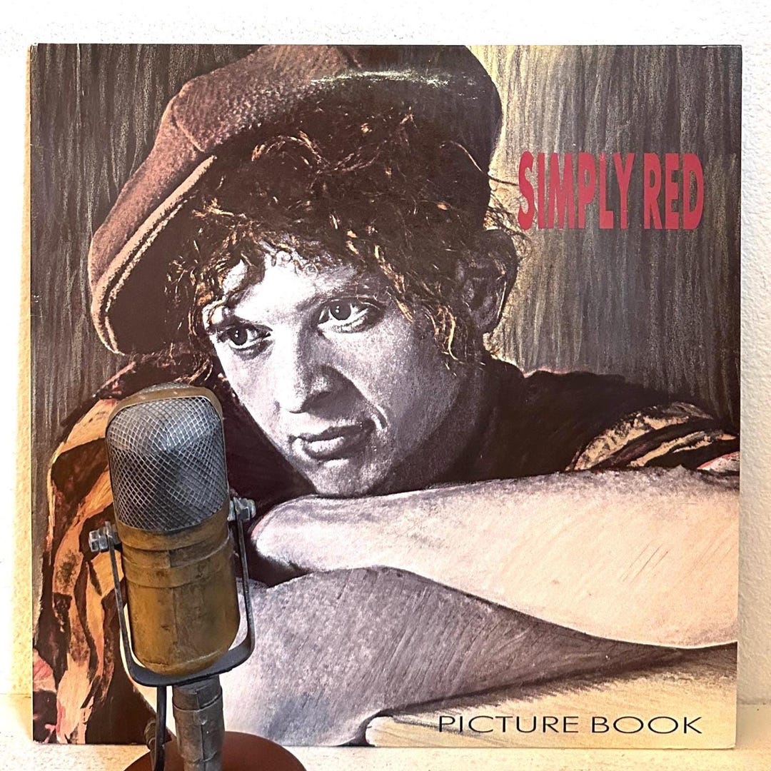 Simply Red "picture Book" Vintage ORIGINAL Vinyl Record Album LP 1980's ...