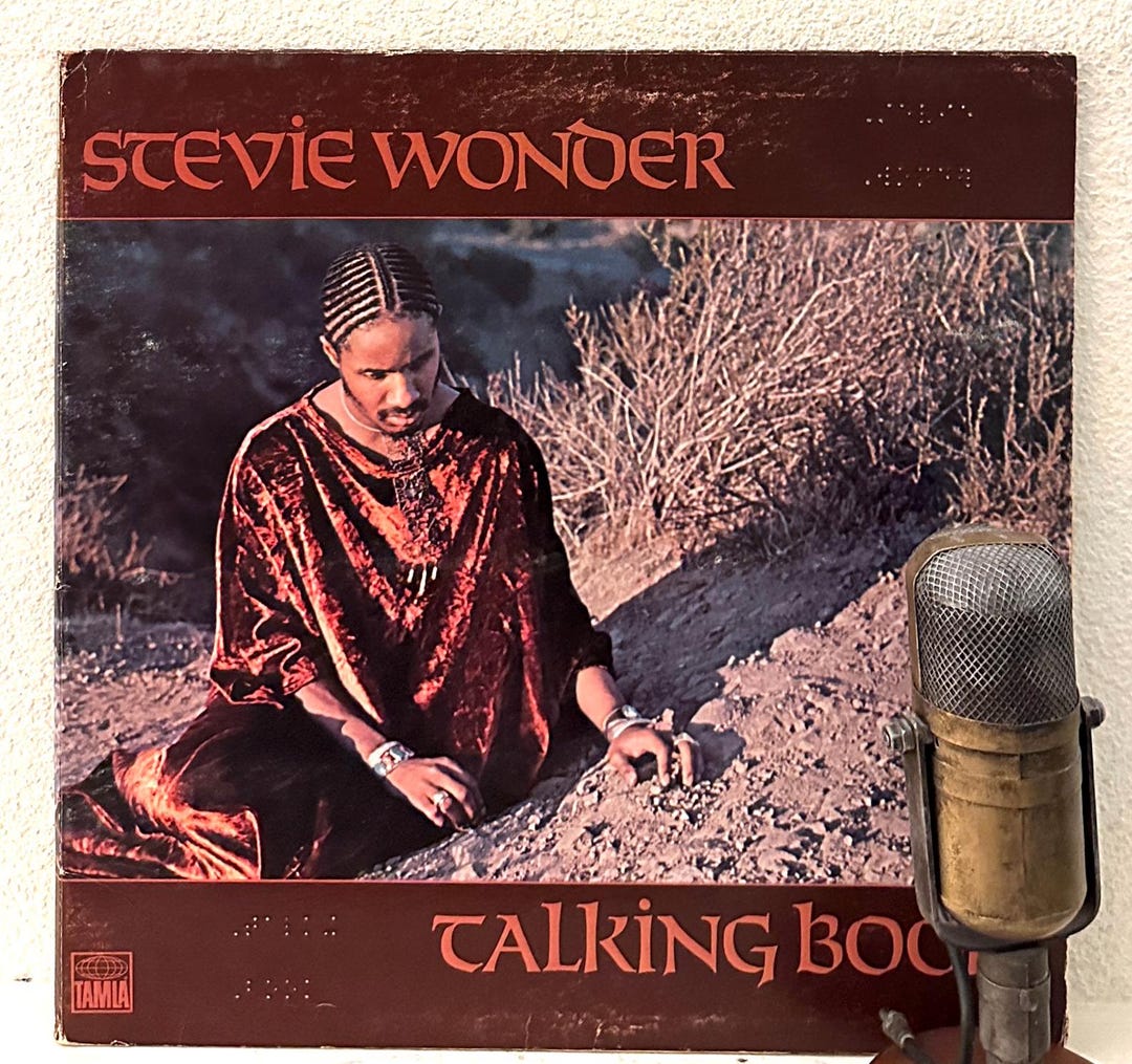 Stevie Wonder Vinyl "talking Book" Record Album 1970s Soul Funk Pop ...