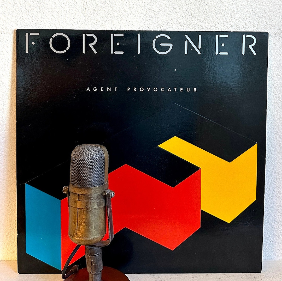 Foreigner agent Provocateur Vintage Vinyl Record Album LP 1980's ...
