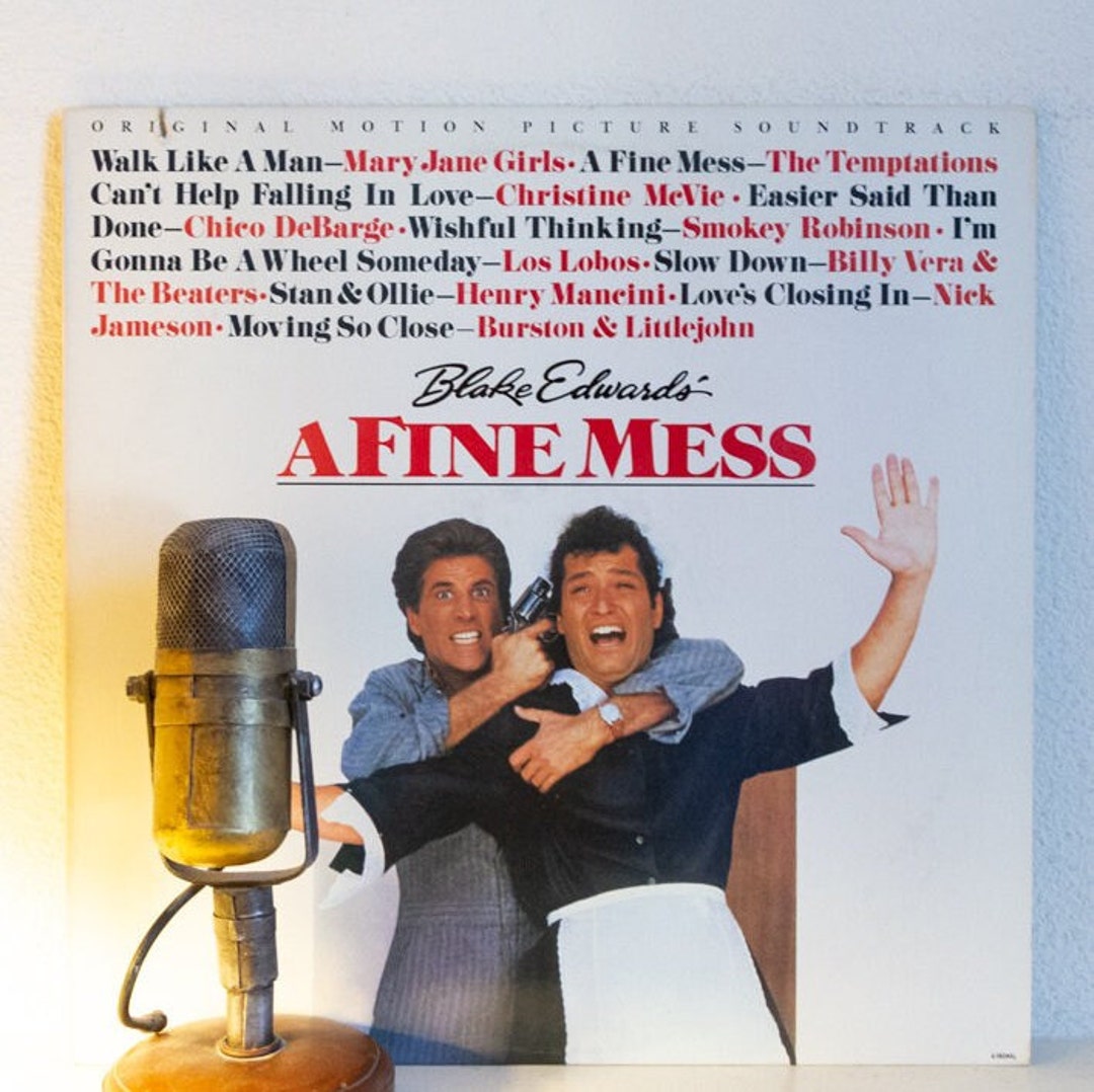 1980's Music "a Fine Mess" Soundtrack Vinyl Record 80's Music Bands ...