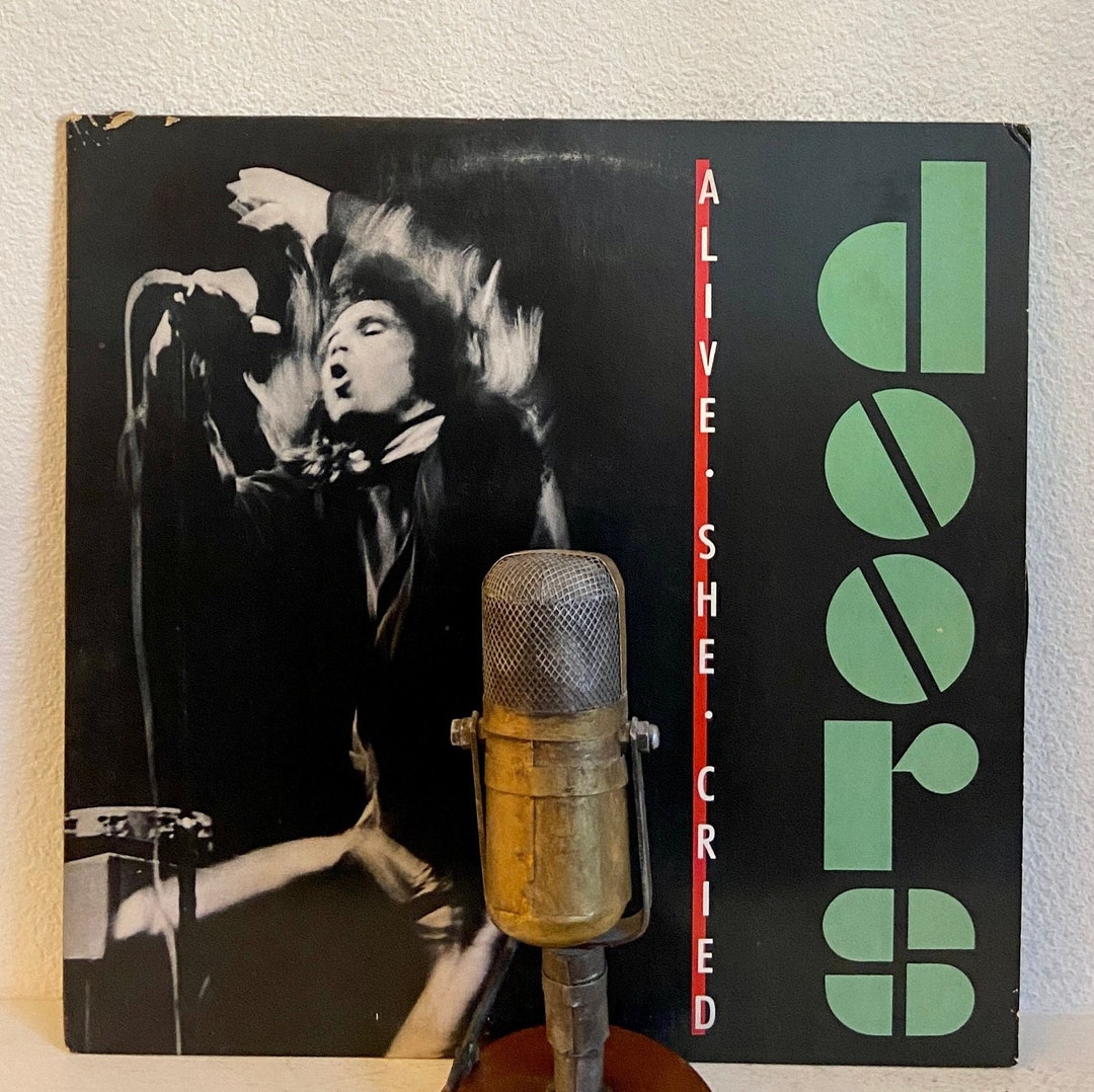 The Doors with Jim Morrison Vinyl alive She Cried - Etsy