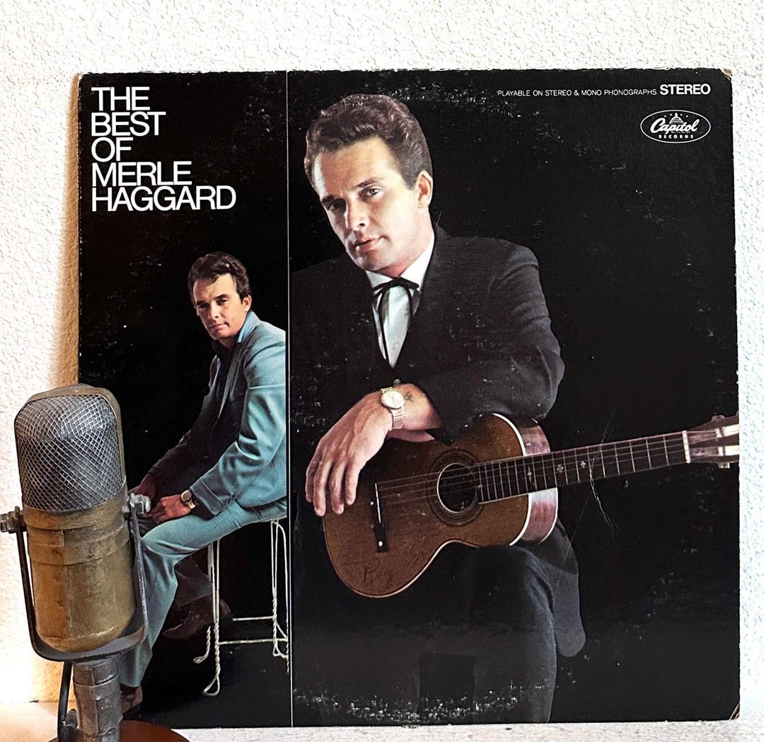Merle Haggard Vinyl "the Best of Merle Haggard" Record Album Vintage ...