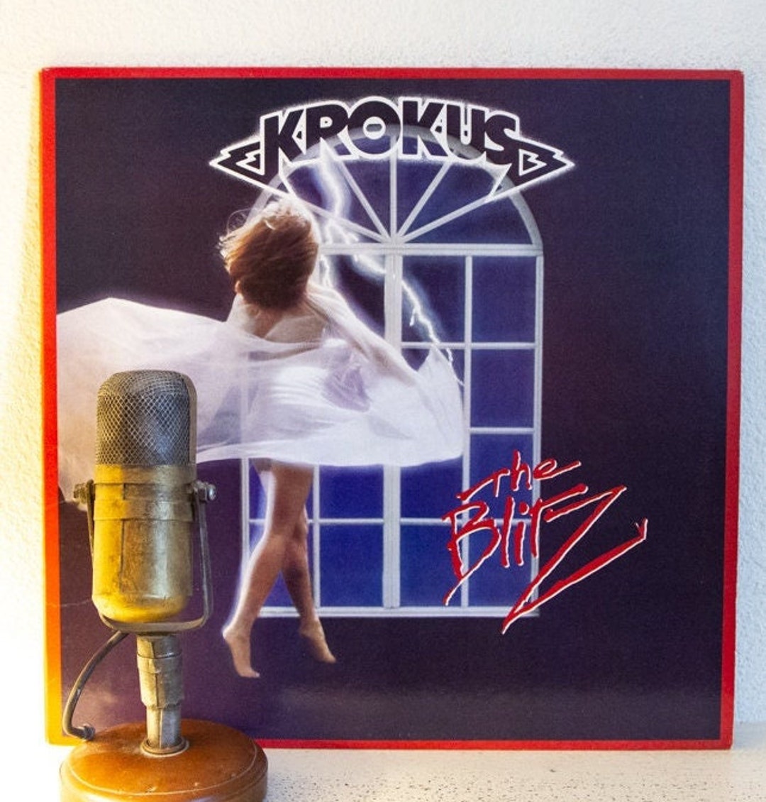 Krokus the Blitz Vinyl Record Album 1980's Music Hard Rock and Roll ...