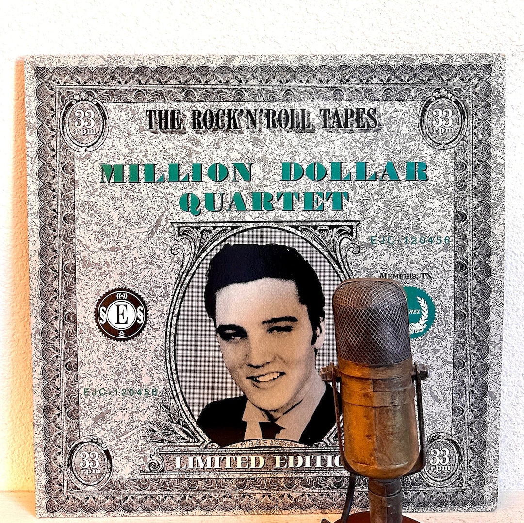 Elvis Presley the Million Dollar Quartet With Jerry Lee Lewis/johnny ...