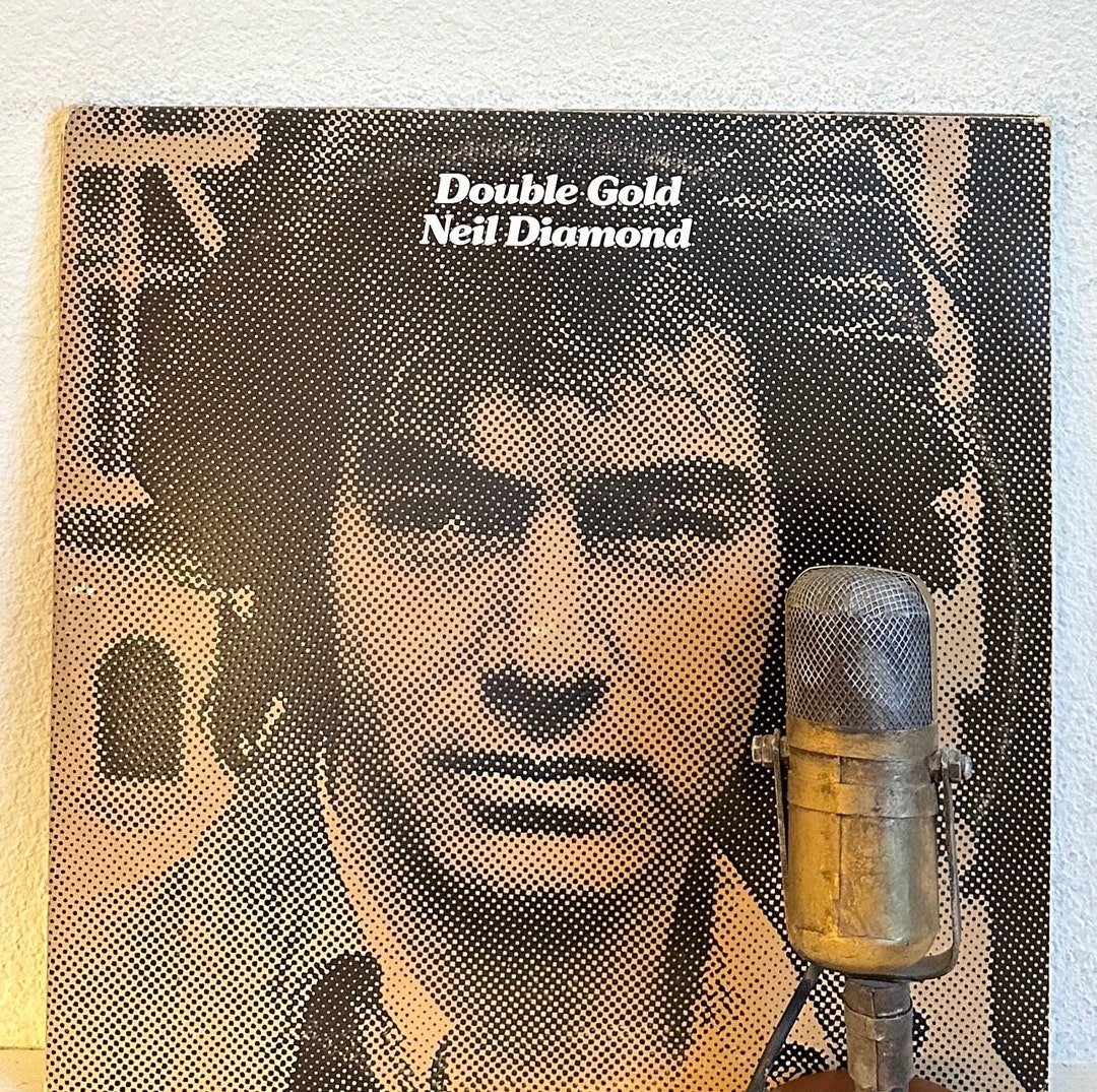 Neil Diamond "double Gold" Vintage Vinyl Record 2LP Album Compilation ...