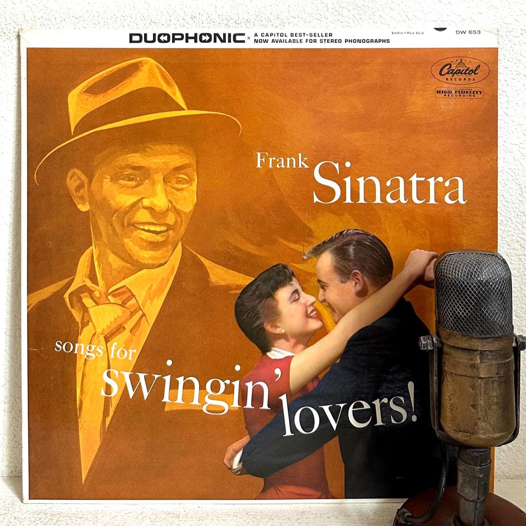 Easy Listening 1950's Music Vinyl Frank Sinatra "songs for Swingin ...