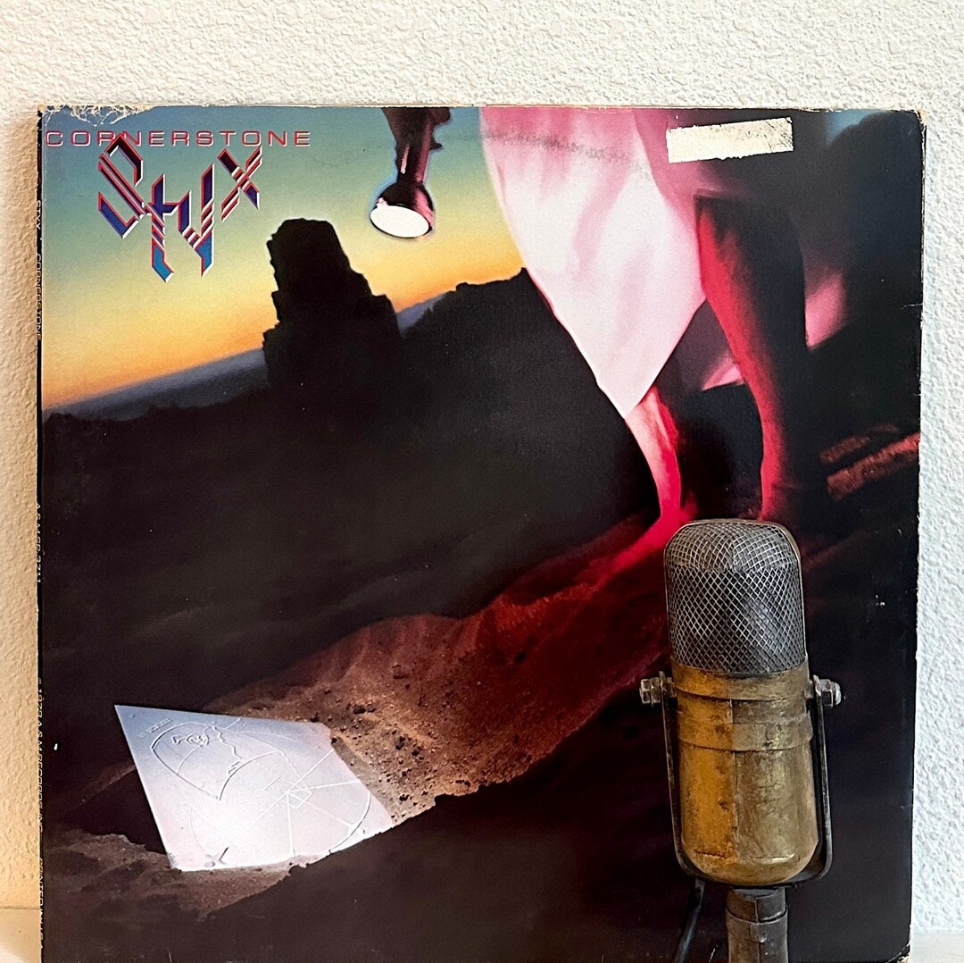 Styx "cornerstone" Vintage Vinyl Record Album LP 1970's Classic Rock ...