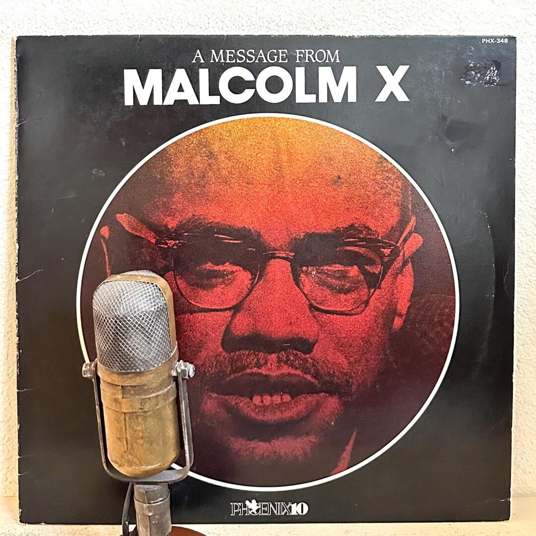 Vintage 1960's Speech Malcolm X Vinyl "the Wisdom of Malcolm X" Record Album LP 60s Historical ...