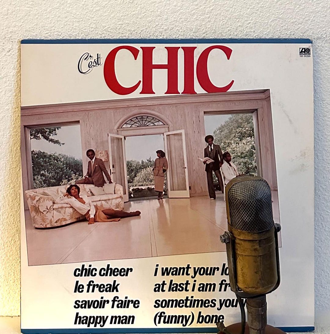 Vintage 1970's Music Vinyl Chic "c'est Chic" Record Album LP 70's Funk ...
