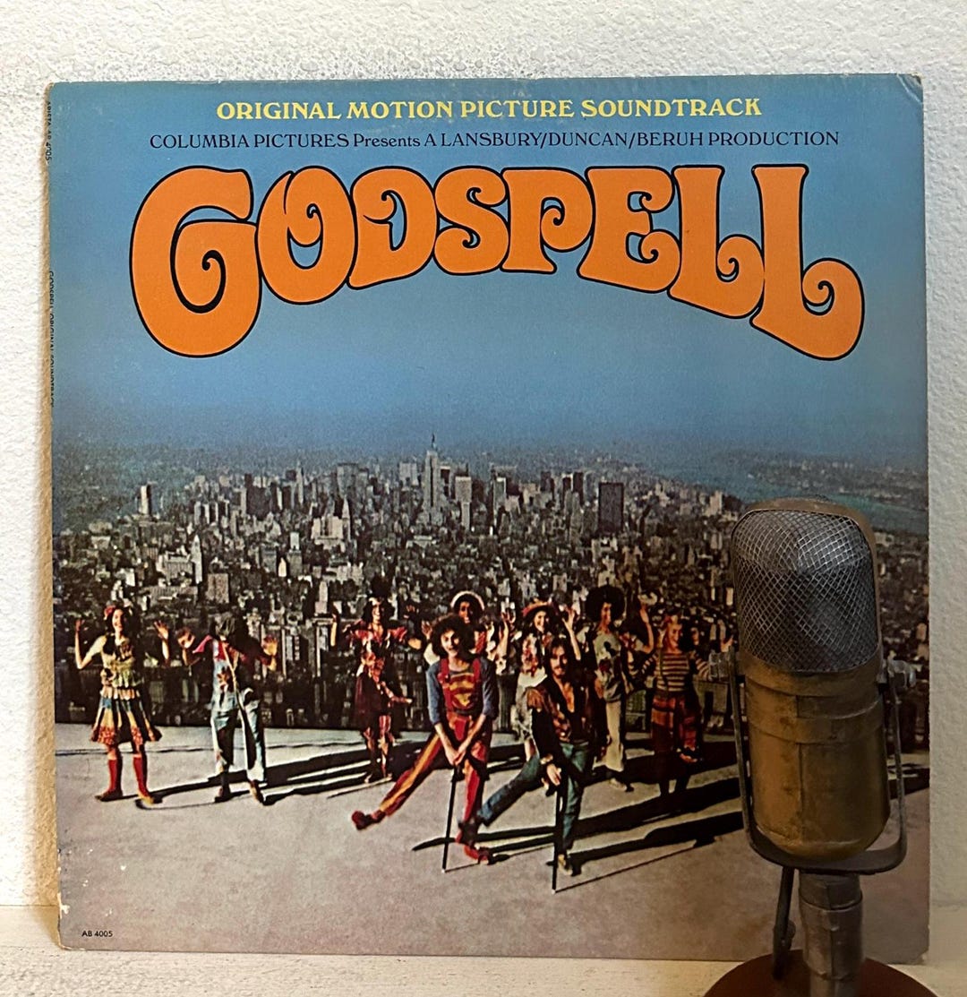 Godspell Movie Musical Vinyl Record Album Vintage 1970s Stage and ...