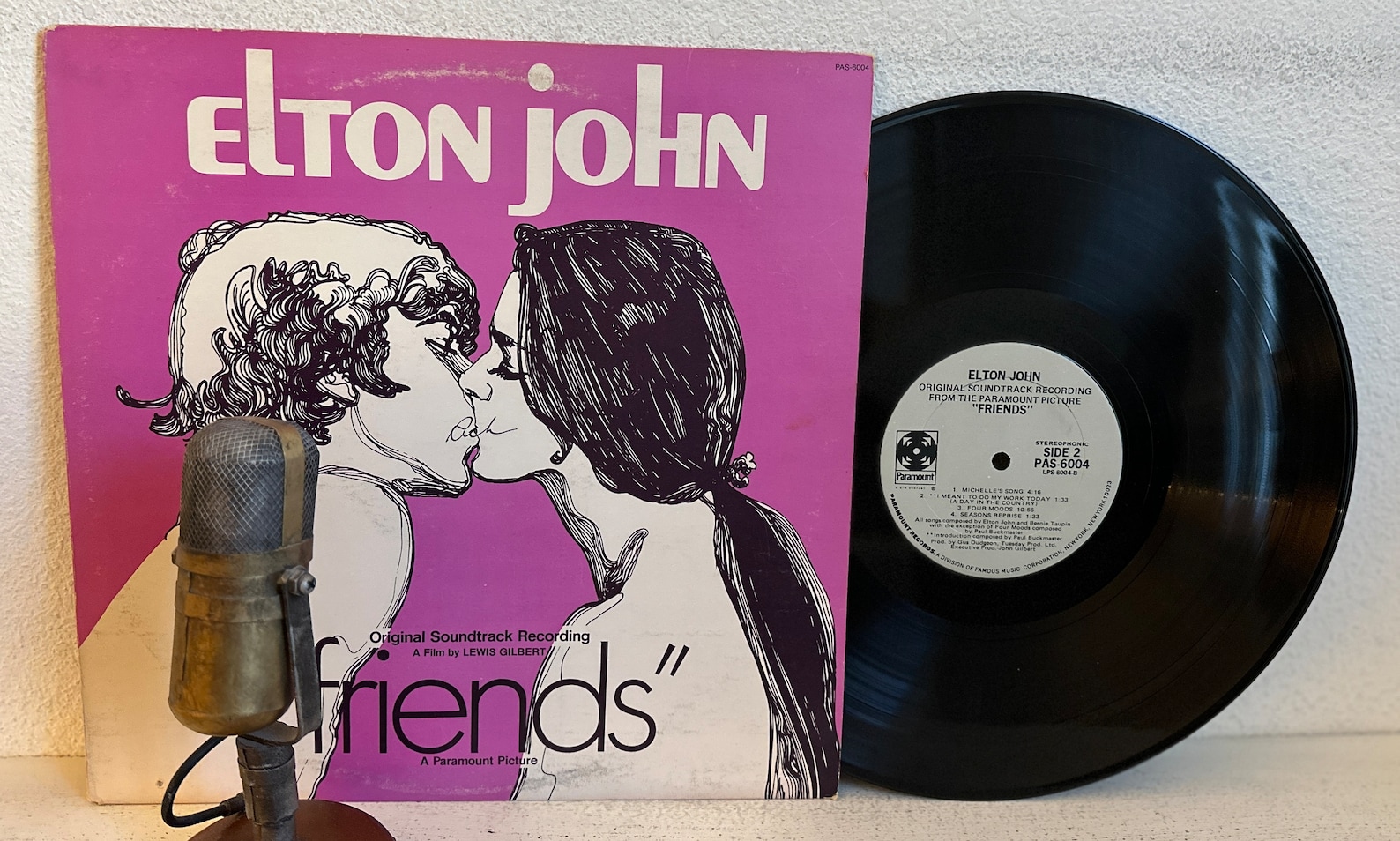 Elton John "friends" Vinyl Record Album 1970s British Pop Instrumentals ...
