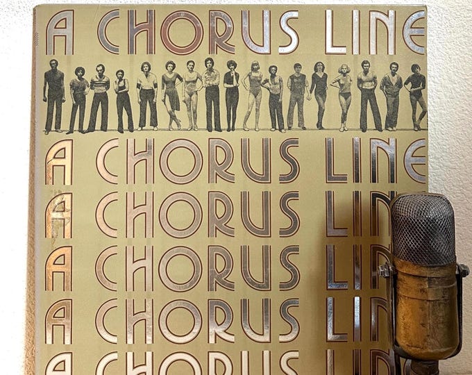 A Chorus Line Original Cast Recording Vintage Vinyl Record Album Stereo ...