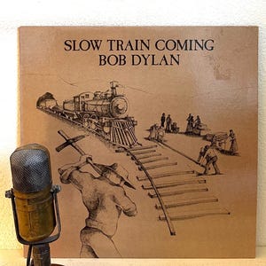 Bob Dylan slow Train Coming Vinyl Record Album 1970s Gospel Rock and ...