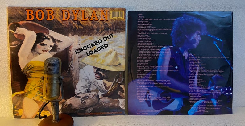 Bob Dylan knocked Out Loaded Vintage Vinyl Record - Etsy