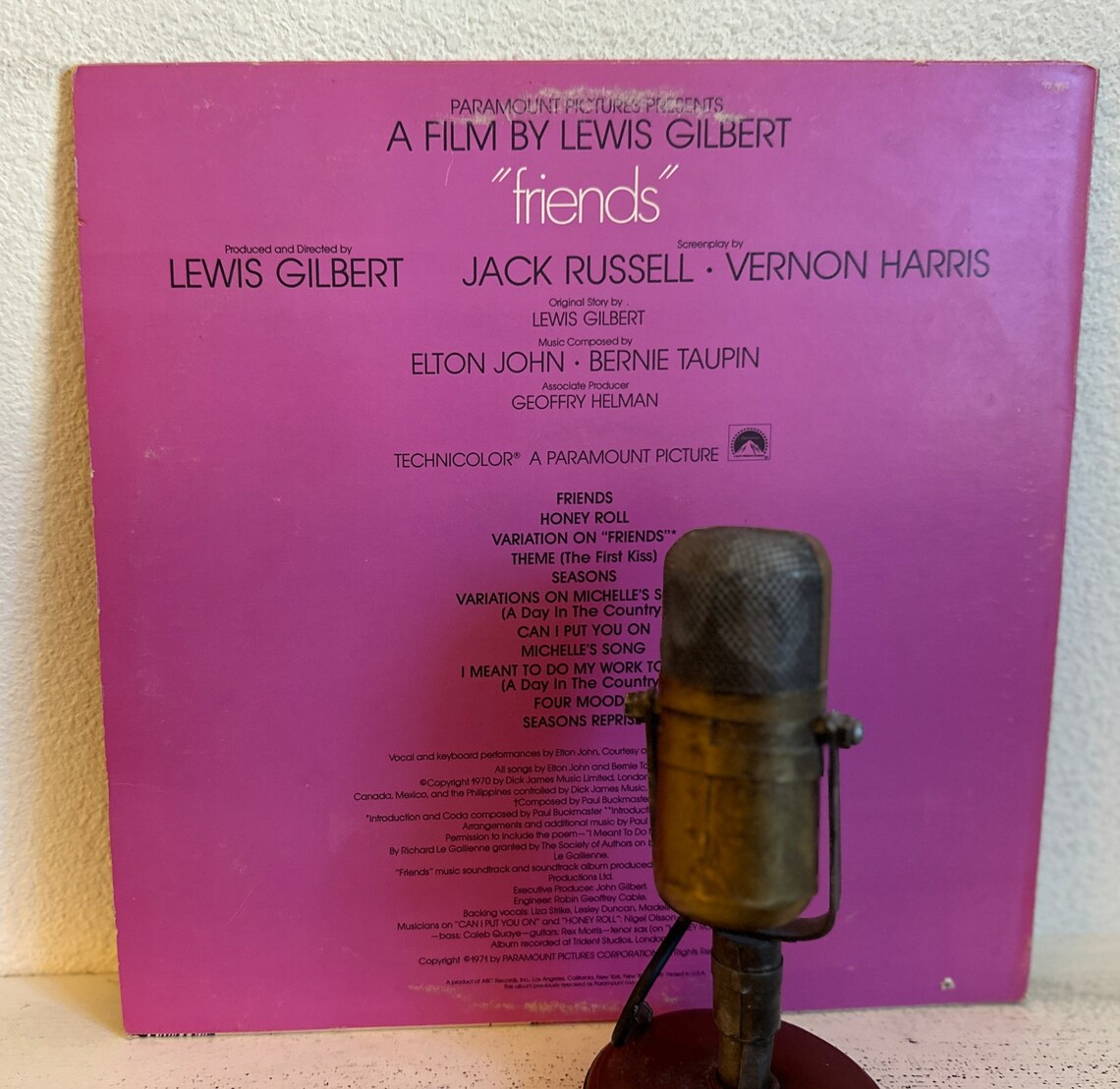 Elton John friends Vinyl Record Album 1970s - Etsy