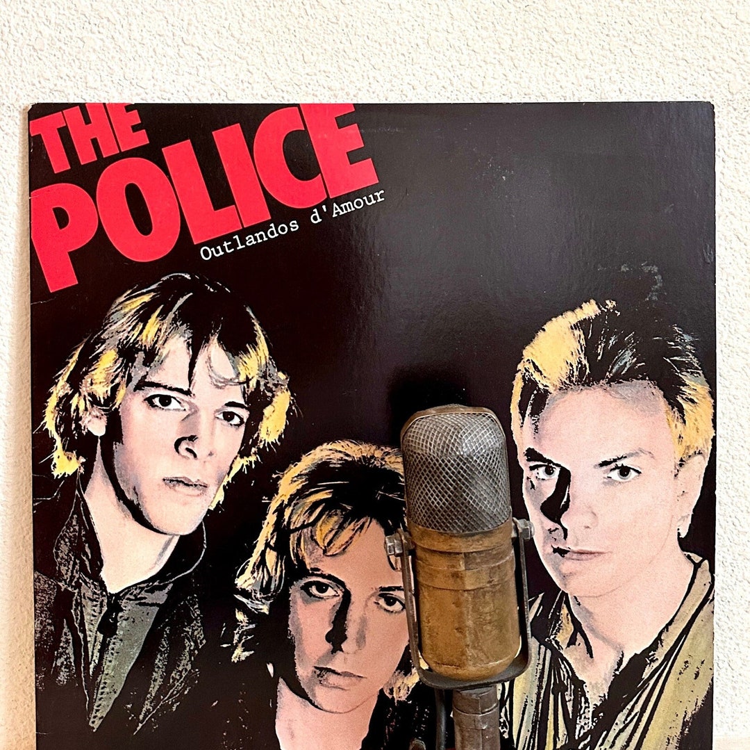 The Police outlandos D'amour Vinyl Record Album 1970s Punk Reggae Pop ...