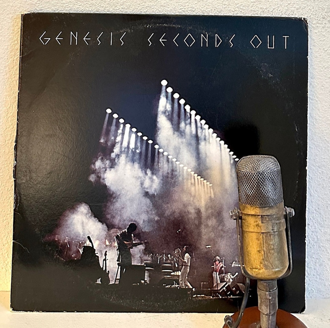 Genesis "seconds Out (LIVE 2lp)" Vinyl Record Album 1970s Progressive ...
