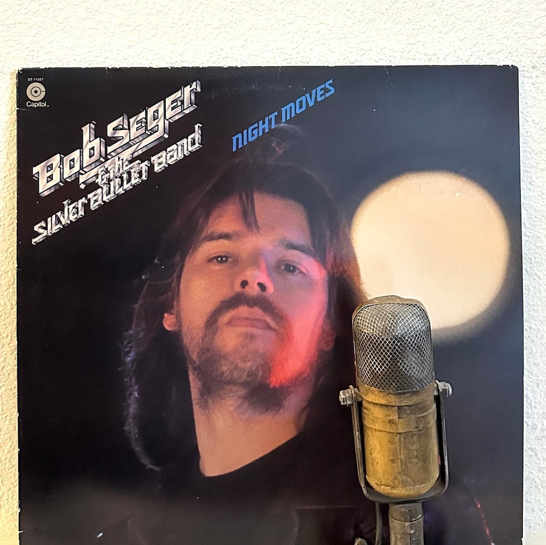 Bob Seger "night Moves" Vinyl Record Album 1970s Classic Rock and Roll ...