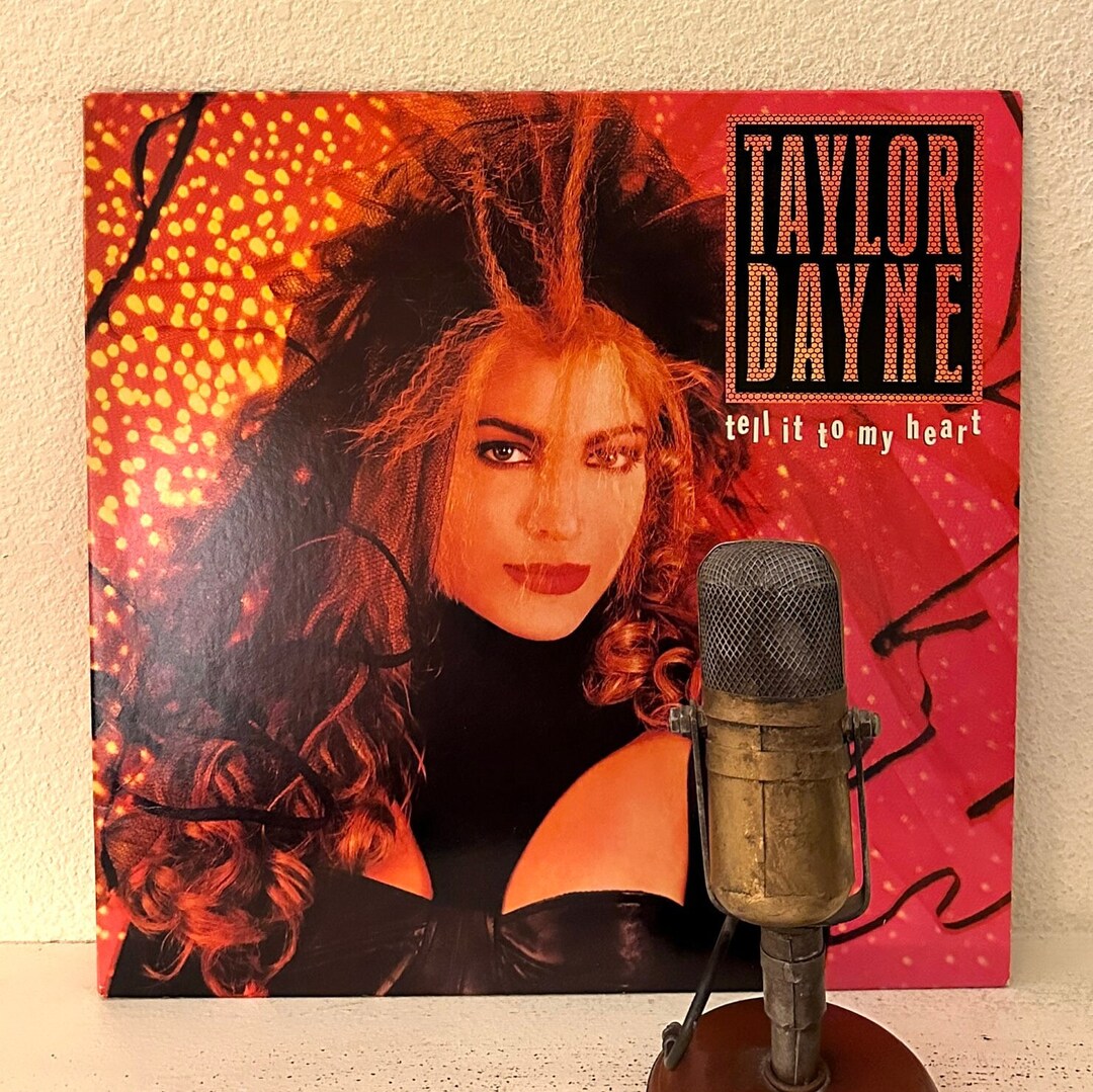 1980 s Music Taylor Dayne Tell It To My Heart Etsy 1980 s Music Taylor Dayne Tell It To My Heart Etsy