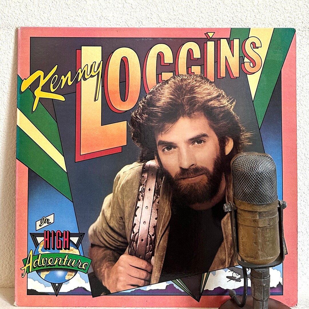 Yacht Rock Sale Kenny Loggins high Adventure Vintage Vinyl Record Album LP 1980's Music 1982 Cbs ...