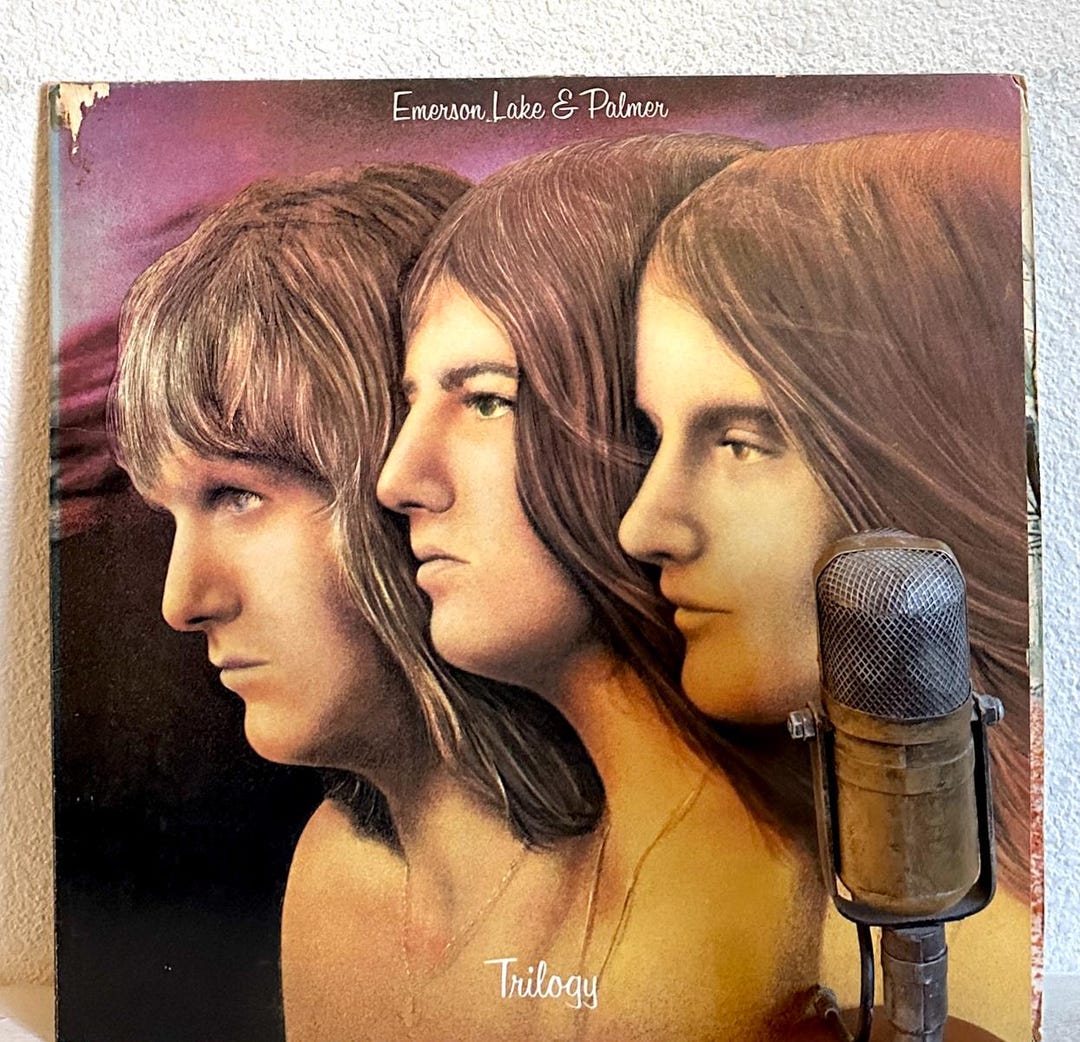 Emerson Lake & Palmer (ELP) "trilogy" Vinyl Sale Record Album 1970s ...