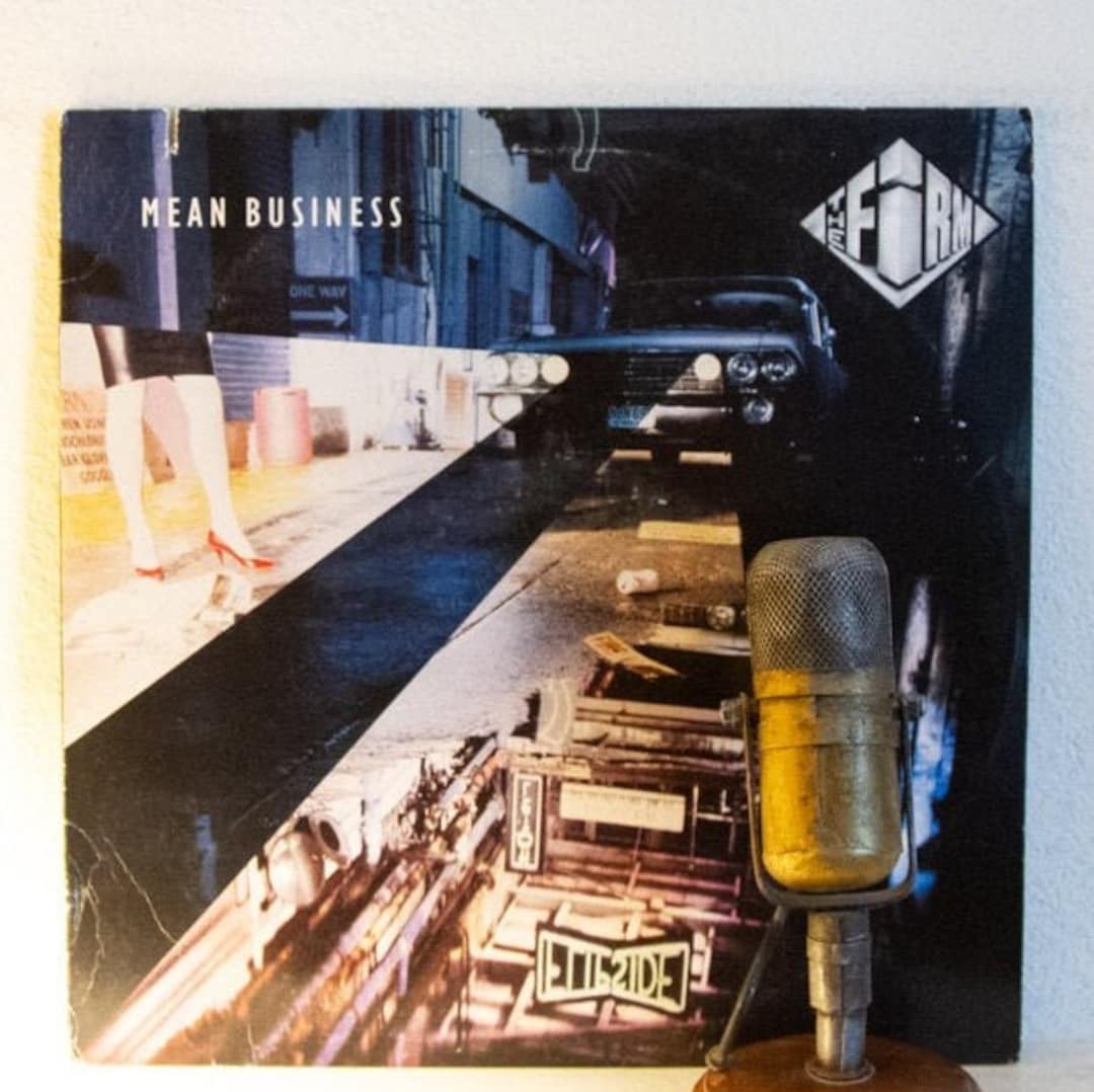 The Firm Mean Business Vintage 1980s Classic Rock - Etsy Österreich