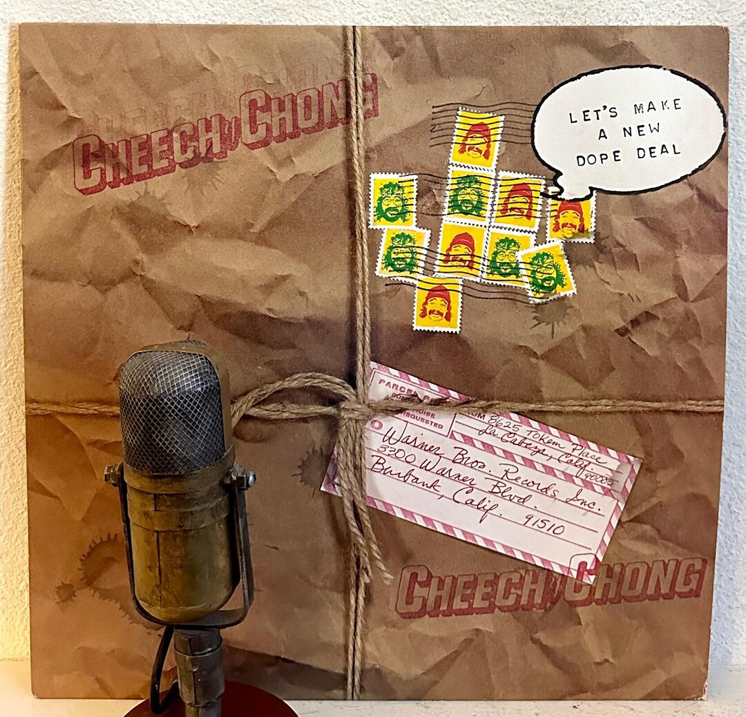 Cheech and Chong Vinyl LP Record 1970s Comedy Stand up Party Record ...