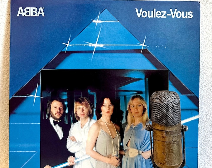 Abba voulez-vous Vinyl Vintage Record Album 1970's Music Pop Dance ...